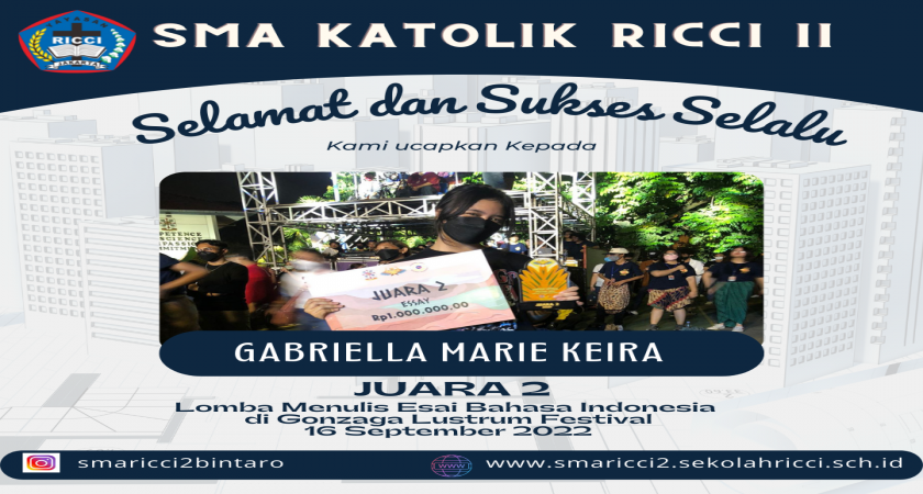 Pemenang Lomba | SMA KATOLIK RICCI II