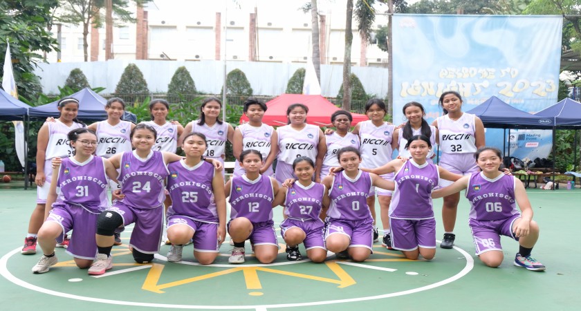 Pertandingan Basket Putri | SMA KATOLIK RICCI II